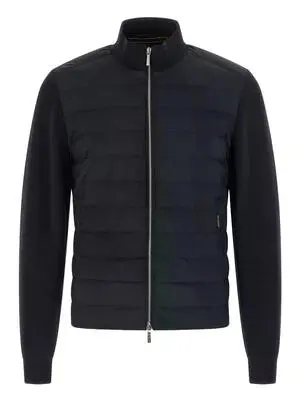 MOORER Quilted Zip Jacket