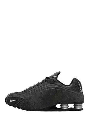 Nike Shox R4 Lace-Up Sneakers Black