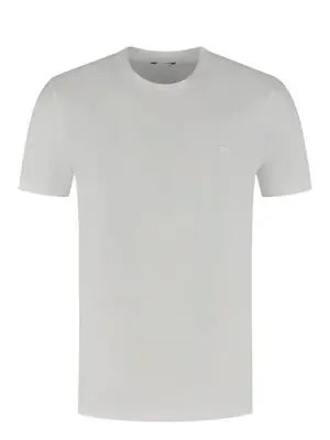 Jacob Cohen Floral-embroidered T-shirt - White