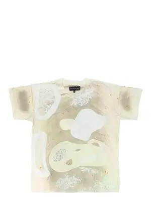 WHO DECIDES WAR Location Grid T-shirt - Neutrals