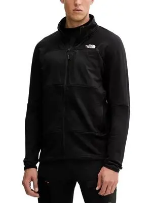 The North Face Long-sleeve Zip-up Sweatshirt - Black