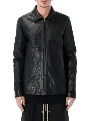 Rick Owens Brad Zip-up Jacket - Black