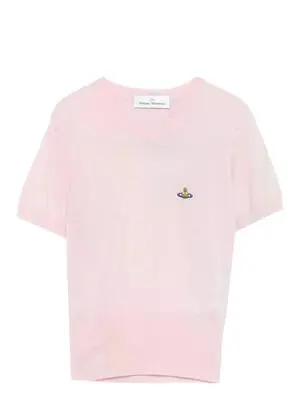 VIVIENNE WESTWOOD Bea Short-sleeve Sweater - Pink