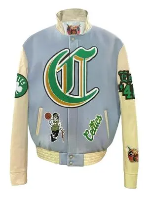 JEFF HAMILTON X Nba Button-fastening Jacket - Blue