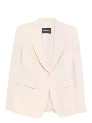Emporio Armani Notched Jacket - Pink
