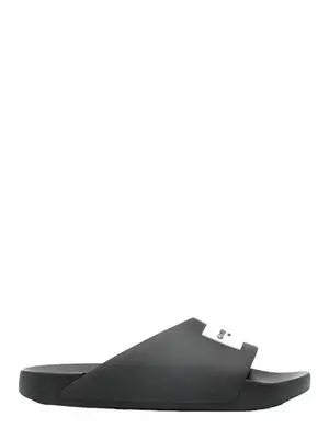 Givenchy Logo-detail Slides - Black