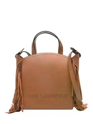 Karl Lagerfeld Fringe-detail Tote Bag - Brown