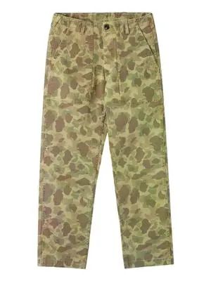 FORTELA Patch-pocket Trousers - Green