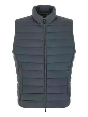 MOORER CALAF-S3 Quilted Gilet Grey