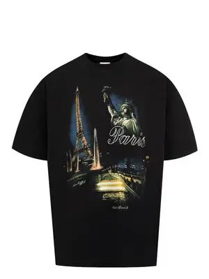Vetements Paris Tourist Tee - Black