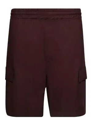 Bottega Veneta Relaxed Fit Cargo Shorts - Purple