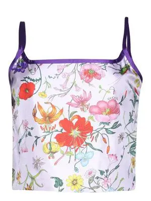 Gucci Floral Top - Purple