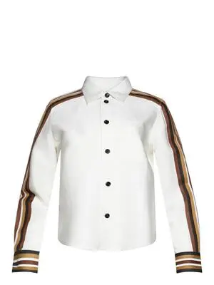 Bottega Veneta Stripe Shirt - White