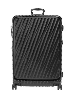 Tumi Large Front Access Expansion Checked Luggage - Black Texture