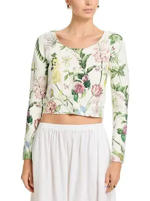 CARA CARA Floral Print Cardigan
