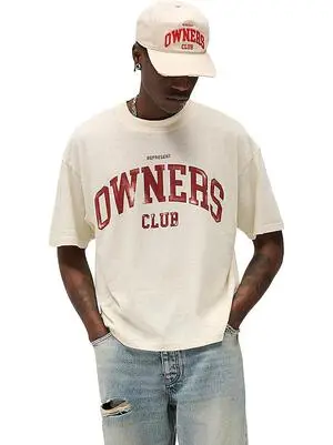 REPRESENT Owners Club Logo T-shirt - Buttercream