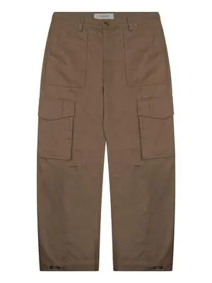 GOLDEN GOOSE Logo Cargo Pants - Brown