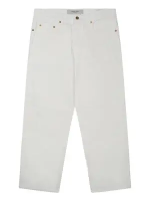 Golden Goose Jeans In Denim - White