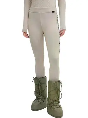 NEWLAND Snowflake Print Leggings - Neutrals