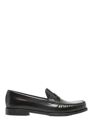 TOM FORD Penny-detail Flat Loafers - Brown