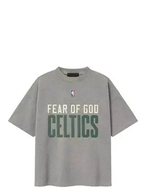 Fear Of God X Nba Celtics 90's Crew-neck T-shirt - Grey