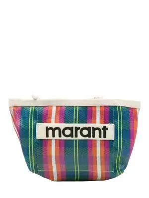 Isabel Marant Powden Clutch Bag - Blue