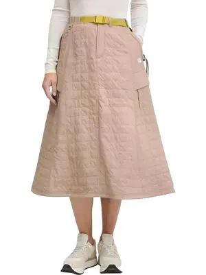 The North Face Quilted Belted Skirt - Neutrals