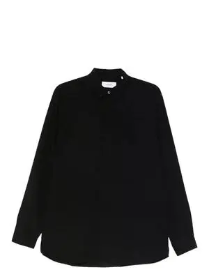 LARDINI Long-sleeved Shirt - Black