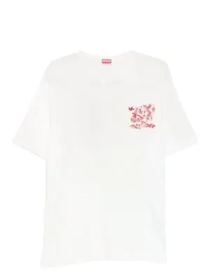 Kenzo Print T-shirt - White