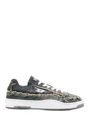 DIESEL S-tracker-d Low Frayed-detail Sneakers - Blue