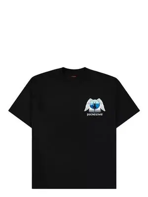 PLEASURES Angle Place Graphic T-shirt - Black