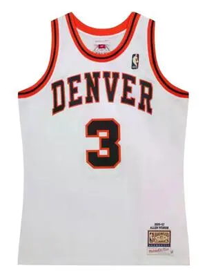 Mitchell & Ness Nuggets 2006 Allen Iverson Jersey - White