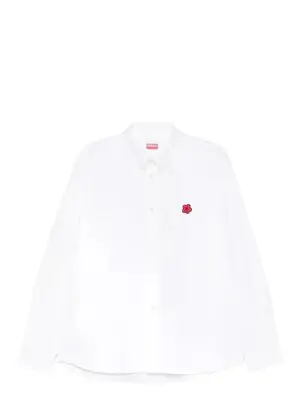 Kenzo Flower-motif Shirt - White