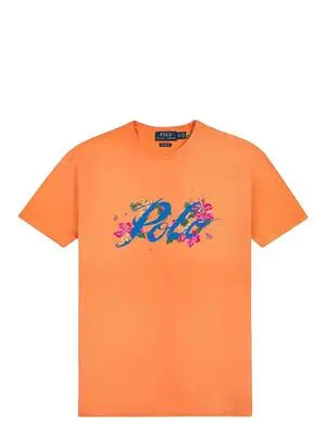 Polo Ralph Lauren Petals Cotton T-shirt - Orange