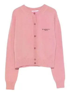 Givenchy Cropped Cardigan - Pink