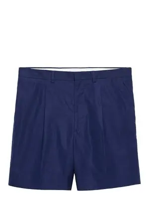 Prada Cotton Bermuda Shorts - Blue