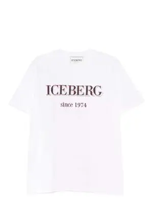 Iceberg Logo T-shirt - White