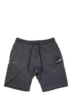 Nike Elasticated-waistband Logo Shorts - Grey
