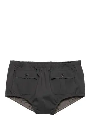 Prada Technical Fabric Short - Grey