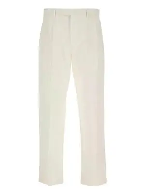 Zegna Belt-loops Trousers - White