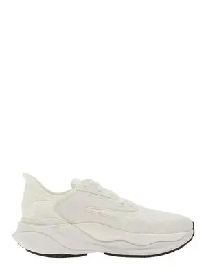 Clarks Pace Panelled Sneakers - White