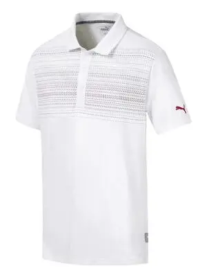 PUMA Road Map Golf Polo Shirt - White