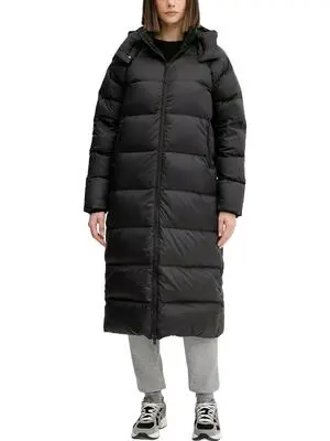 The North Face Hooded Puffer Coat - Black