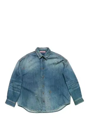 Acne Studios Button-front Denim Shirt - Blue