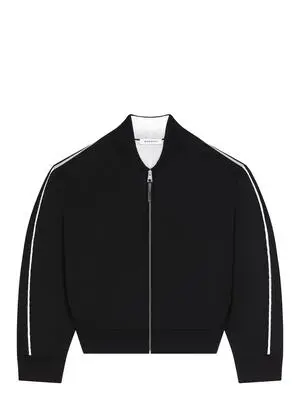 Givenchy Couture Seam Wool Cardigan - Black/white