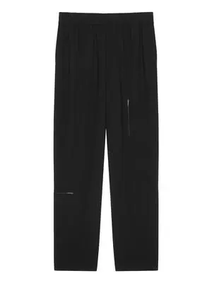 Givenchy Wool Crepe Trousers - Black