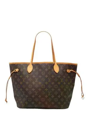 LOUIS VUITTON 2007 Monogram Neverfull Mm Tote Bag - Brown