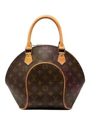 LOUIS VUITTON 1998 Monogram Ellipse Pm Handbag - Brown