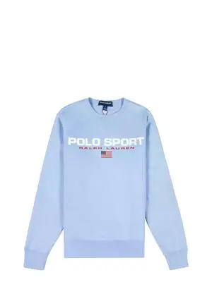 Polo Ralph Lauren Sport-print Sweatshirt - Blue