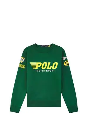 Polo Ralph Lauren Motorsport Logo-print Sweatshirt - Green